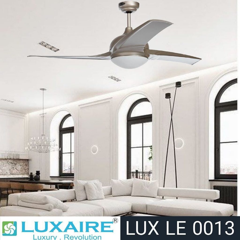 LUX C0013 – Flush Mounted Luxaire Decorative Fan - Luxaire